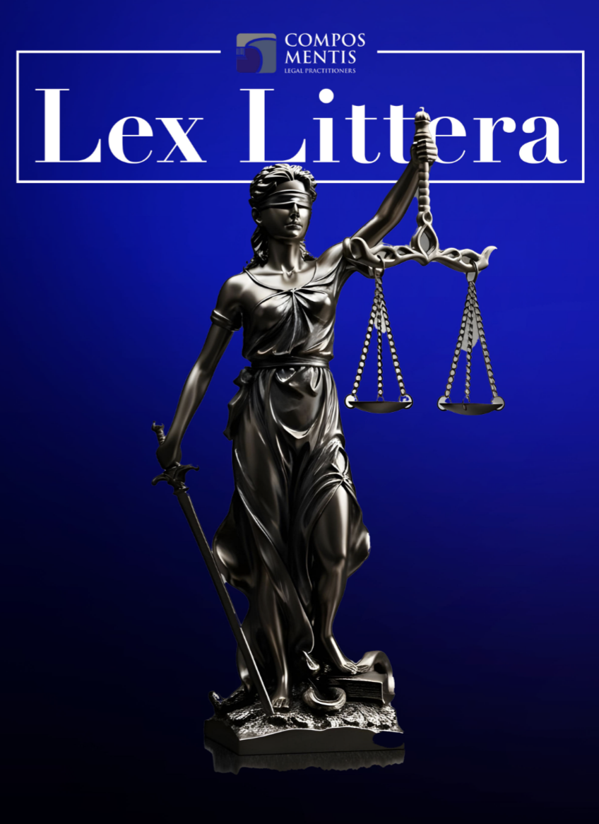 Lex Littera 2025 Edition - Compos Mentis Legal Practitioners